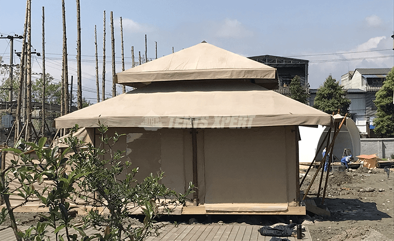 Permanent Glamping Tent | Permanent Tent Structures | TENTSXPERT