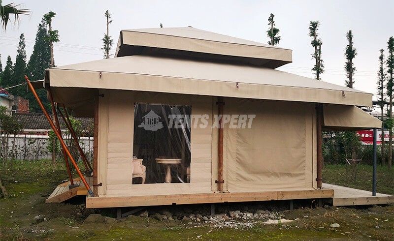 Glamping Canvas Tent | Exotic Tent | TENTSXPERT