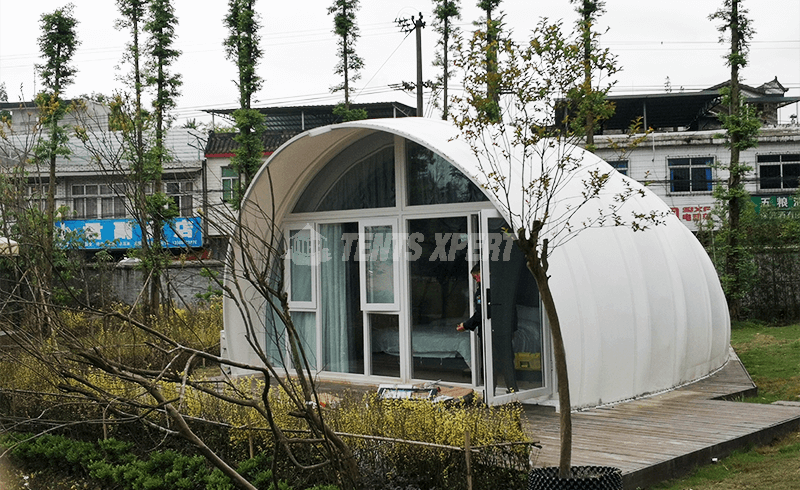 Permanent Glamping Tent | Permanent Tent Structures | TENTSXPERT