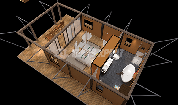 Permanent Tents | Permanent Tent Homes | TENTSXPERT